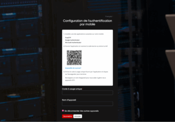 Double authentification pour l'Espace Client XPR – Free Pro
